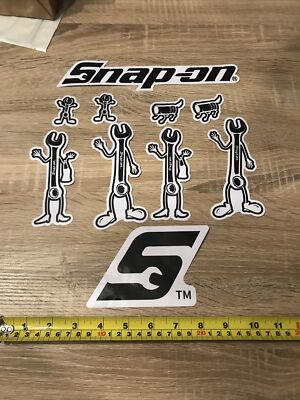Snap On Sticker Window Decal Set Large Size NEW | eBay