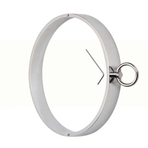 Bondage Metal Steel Slave 17" Neck Collar for Male Restraint Lockable ...