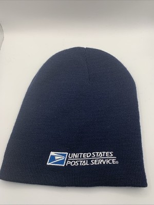 United States Postal Service USPS Navy Blue Beanie Hat Winter Mail Cap ...