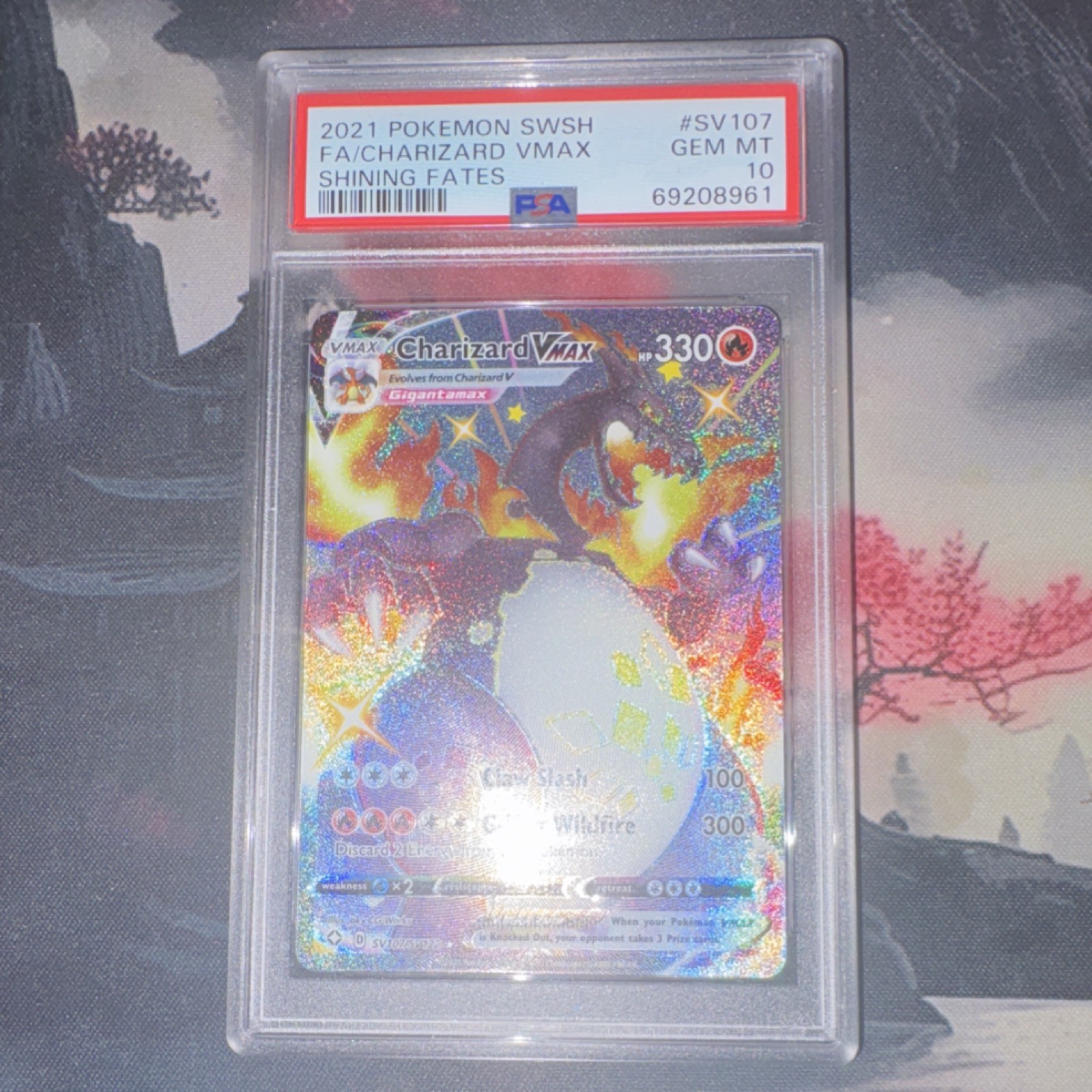Charizard VMAX 2021 Sword & Shield: Shining Fates #SV107 Shiny Rare ...