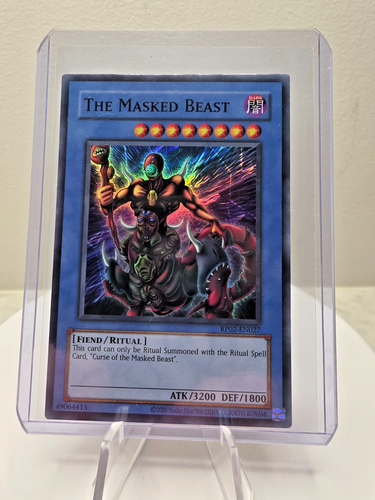 The Masked Beast RP02-EN027 Retro Pack 2 Super Rare 2020 Yu-Gi-Oh! TCG ...