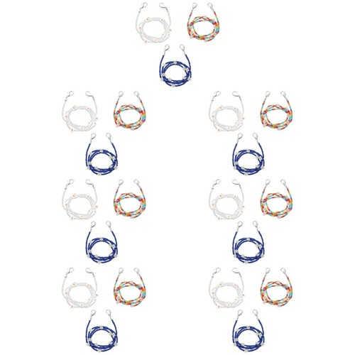 21 Pcs Flower Beads Eyeglass Chains Stylish Daisy Mask Holders ...