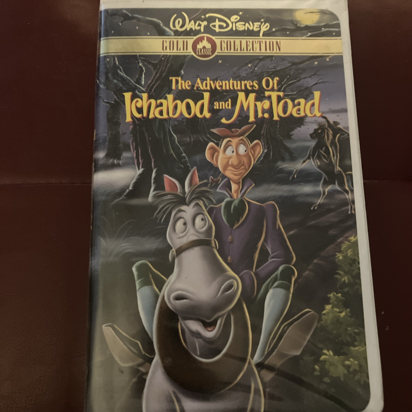 The Adventures of Ichabod and Mr Toad (VHS, 2000) Disney Gold Classic ...
