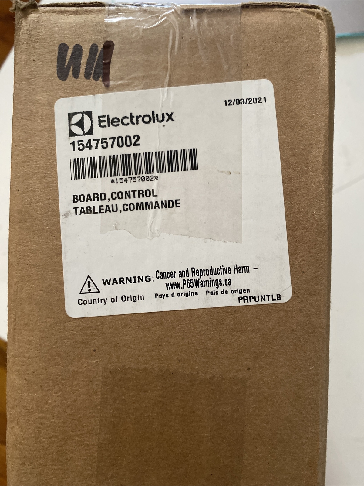 Frigidaire Dishwasher Control Board 154543602 154757002 Sf2601-k3602 ...