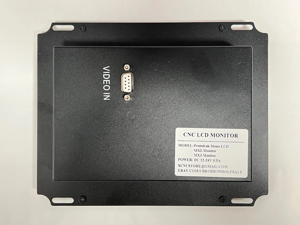 DIRECT LCD REPLACEMENT MONITOR FOR ProtoTrak CRT MX2/3 AGE2/3 LX2/3 ...