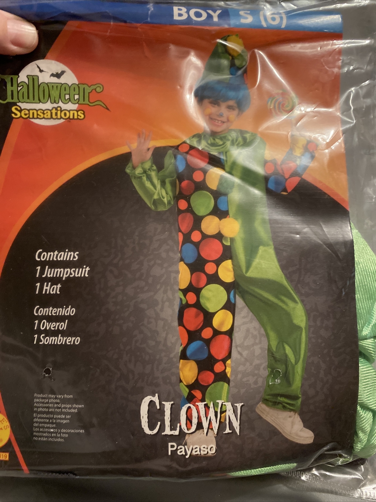 Boys S (6) Clown Costume | eBay