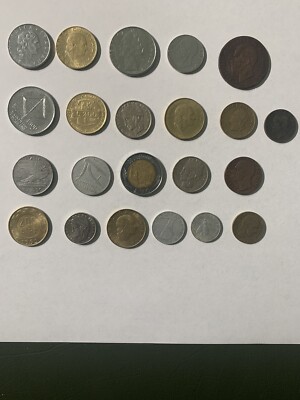 OLD ITALY COIN LOT -- 22 VINTAGE COINS - Kingdom of Italy and Italian ...