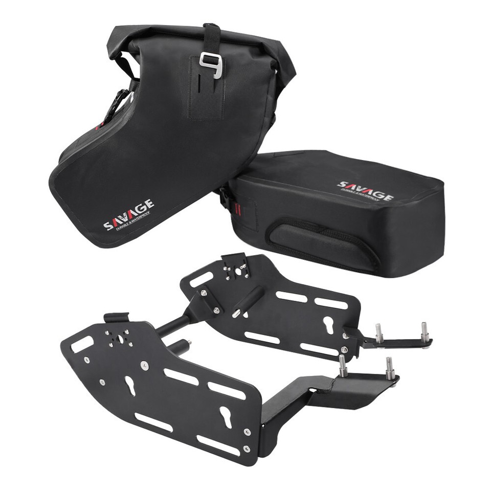 Rear Sidebox Luggage Rack Saddle Bags for CF MOTO 450 MT 2024 450MT | eBay