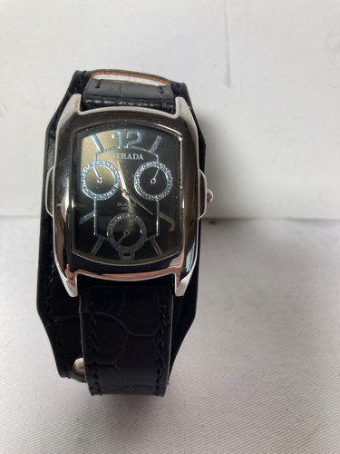 STRADA Quartz Japanese Movement Sports Watch with Black Strap | eBay