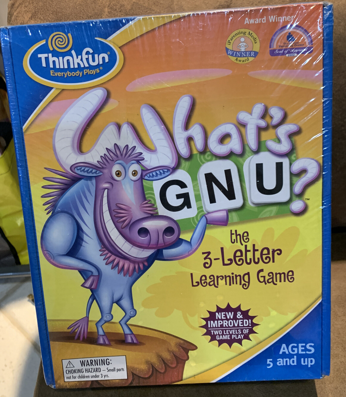 WHATS GNU THE 3-LETTER LEARNING GAME AGES 5+ | eBay
