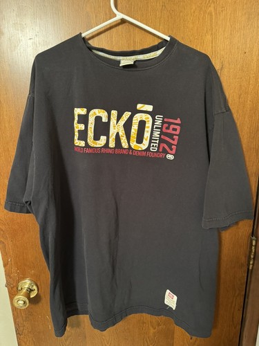 Vintage Ecko Unltd. 72 Men’s T Shirt Black 2XL XXL | eBay