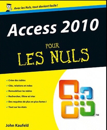 ACCESS 2010 POUR LES NULS | eBay