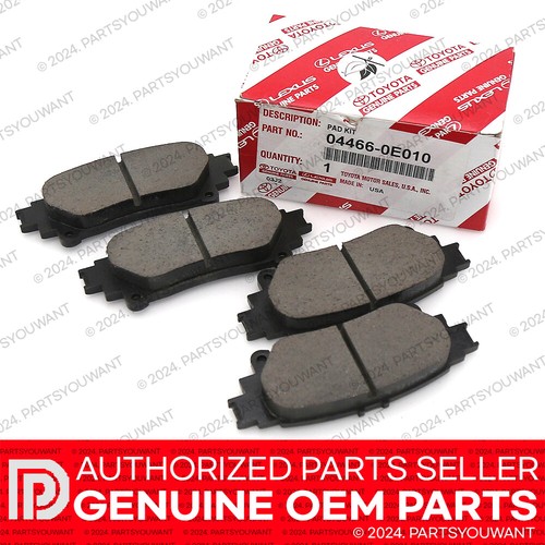GENUINE Toyota Highlander Sienna RX350 / 450h OEM Rear Brake Pad Set ...