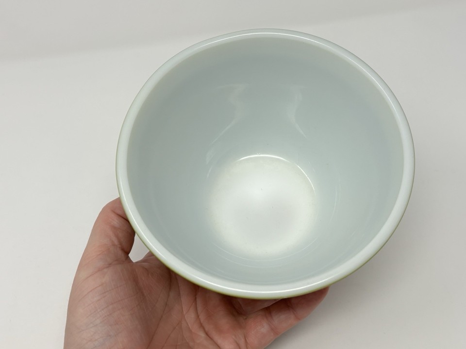 Vintage Pyrex Spring Blossom Crazy Daisy Small Mixing Bowl 401 Green 1 ...