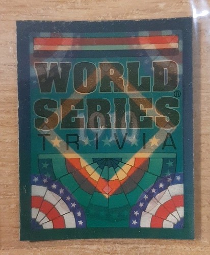 1991 SCORE WORLD SERIES TRIVIA 1910 COOMBS WINS THREE #43 PHILADELPHIA ...