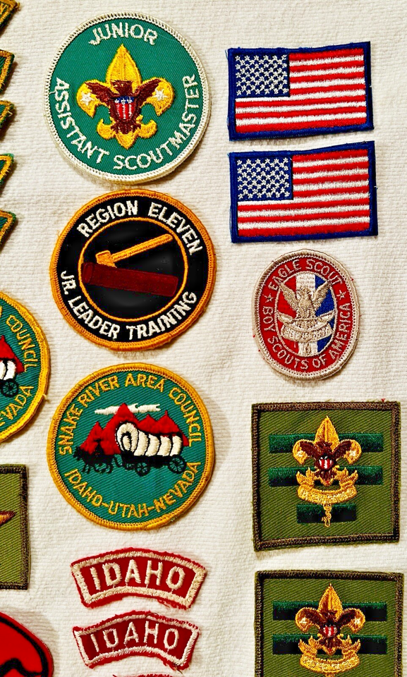 Vintage Boy Scouts of America Patches - Lot of 37 - Badges, Rank ...