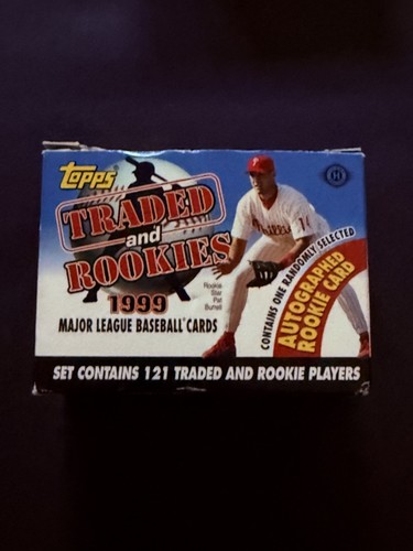 1999 Topps Traded And Rookies Baseball Complete Factory Set | eBay