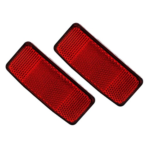 2x Bike Reflectors for Night Riding Outdoor Bicycle Reflectors Front ...