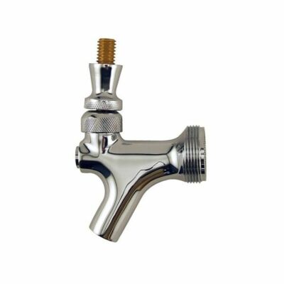 Standard Chrome Polished Draft Beer Faucet - Tap Keg Kegerator Shank ...