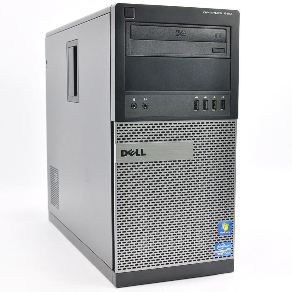 Dell/HP Computer Tower PC Intel i3/i5/i7 16GB Ram 480GB SSD 1TB Windows ...