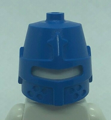 New LEGO Blue Eye Slit Helmet Castle Knights Minifigure Accessories ...