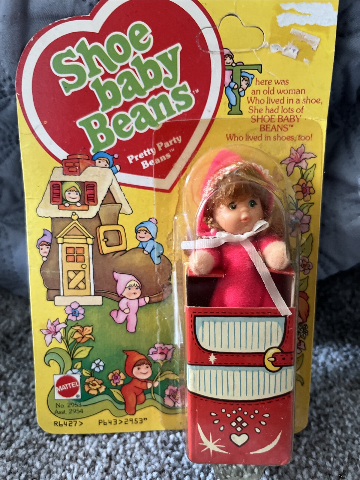 Shoe Baby Beans Doll Mattel Vintage In Original Package 1978 Pretty ...