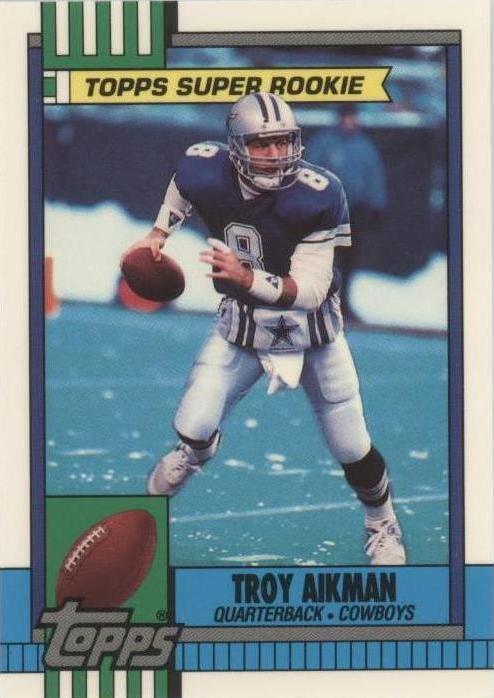 1990 Topps - Troy Aikman #482 Collector's Edition (Tiffany) for sale ...