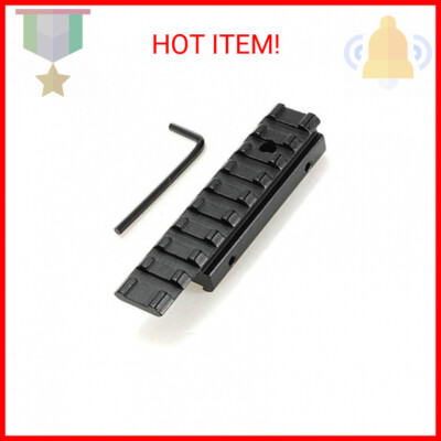 DB TAC 11mm Dovetail Extension to 20mm Weaver Picatinny Adapter Riser ...