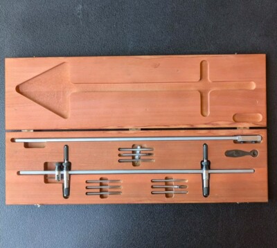 Starrett C-251 Steel Beam Trammel 18" Range w/ Points 20" Extension ...