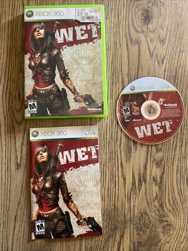 Wet (Microsoft Xbox 360, 2009) CIB Complete W/ Manual TESTED! | eBay