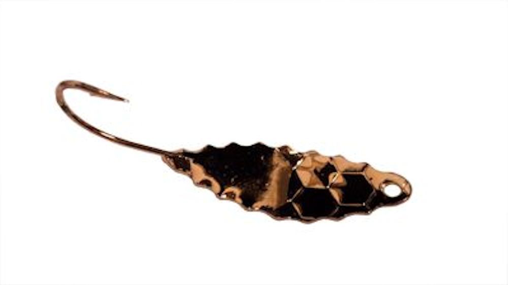 Andy's Gotcha Ice Jigs, TWO Packs (2 jigs per pk), #6 Hook, #3 Willow # ...