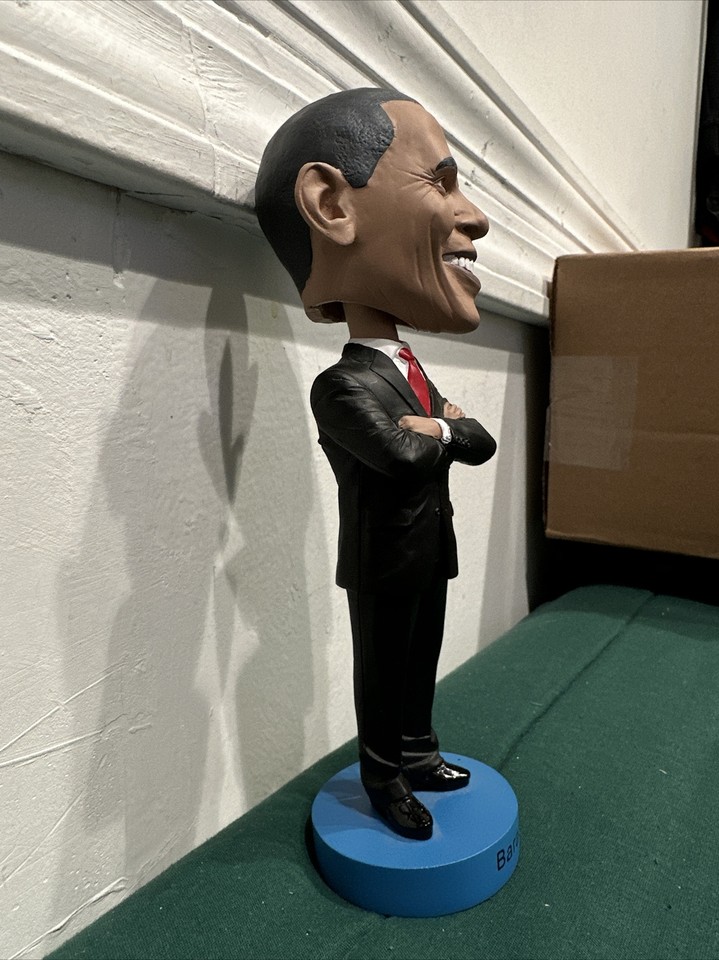 Barack Obama Bobblehead - Royal Bobbles - 44th President - Obama Bobble ...