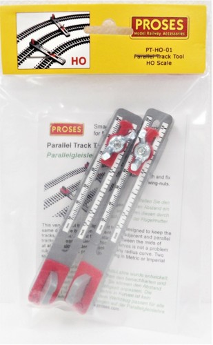HO Scale Bachmann/Proses 39017 PT-HO-01 Adjustable Parallel Track Tool ...