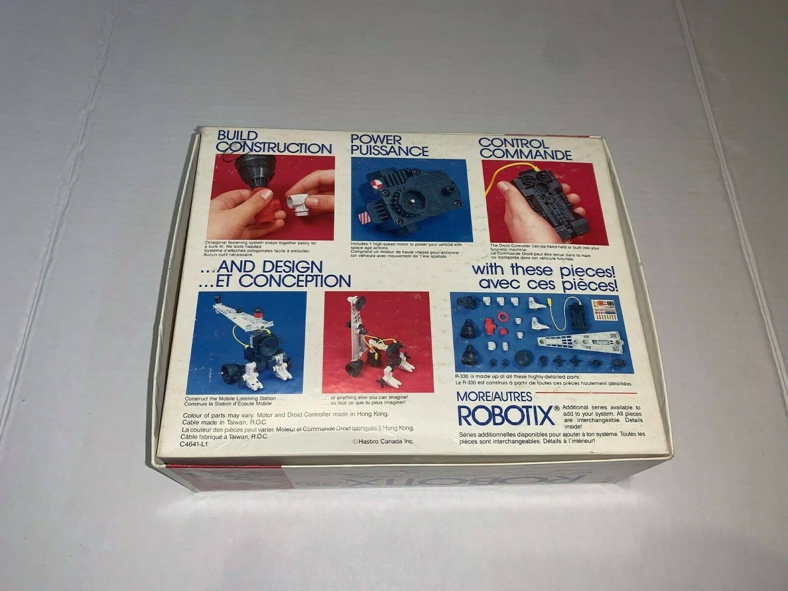 Vintage 1980's MB Robotix Vehicle Cockpit, Figure and other Parts in ...