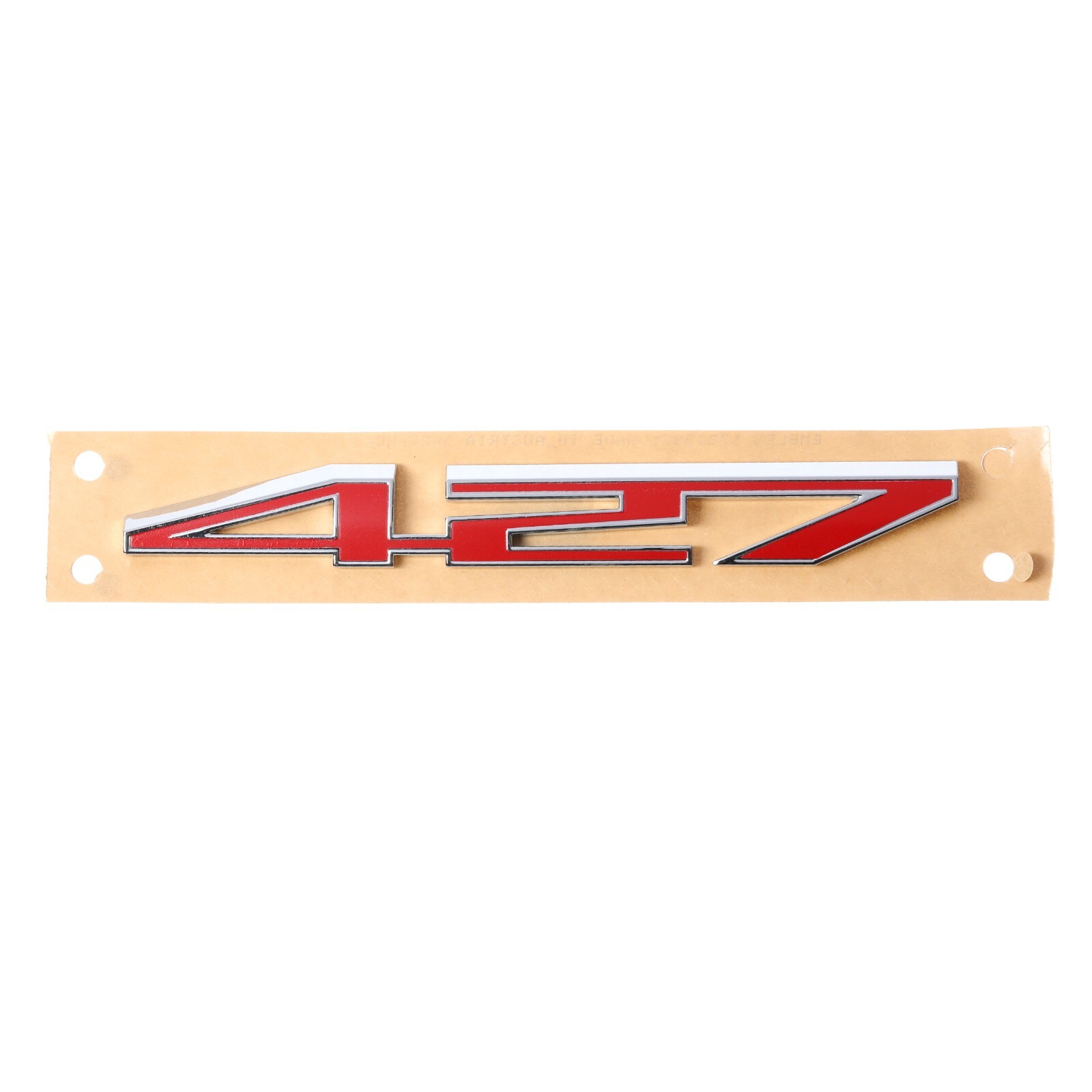 2008-2013 GM Chevrolet Corvette Hood 427 Emblem Badge Nameplate ...