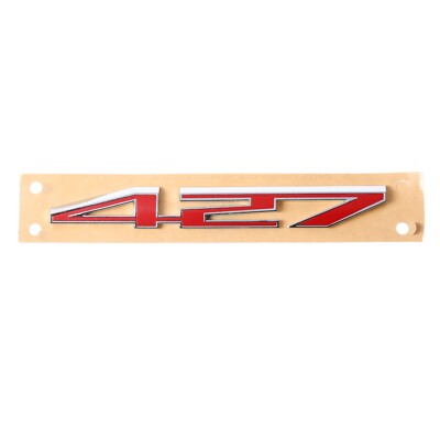 2008-2013 GM Chevrolet Corvette Hood 427 Emblem Badge Nameplate ...