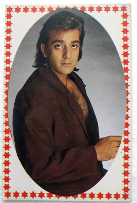 Bollywood Actor India Star Sanjay Dutt Rare Old Original Post card ...