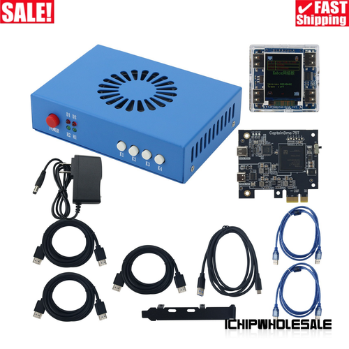 CapDMA Video Overlay Box + CaP75T DMA Board + KMBOX NET Keyboard Mouse ...