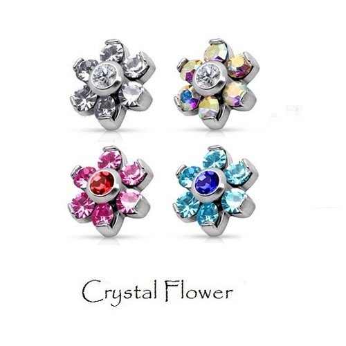 Dermal Anchor Top - Gem Ball Micro Dermal Head Microdermal Surface ...