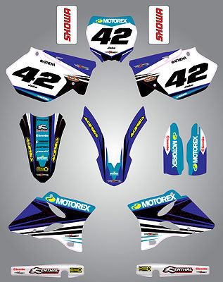 Full Custom Graphic Kit - STIKE - Yamaha YZ 250 - 2002 - 2005 sticker ...