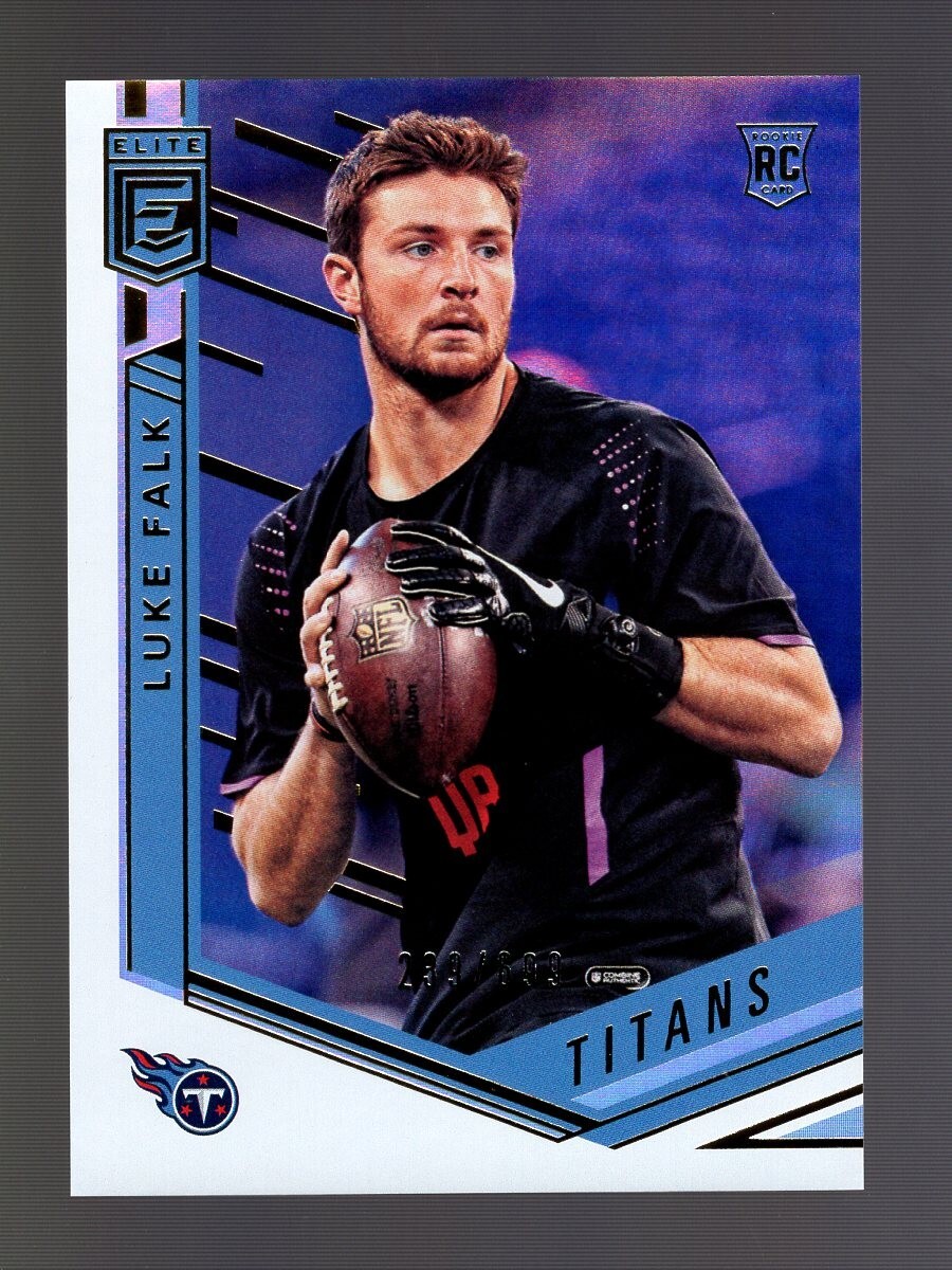 2018 DONRUSS ELITE #168 LUKE FALK RC 239/699 TENNESSEE TITANS | eBay
