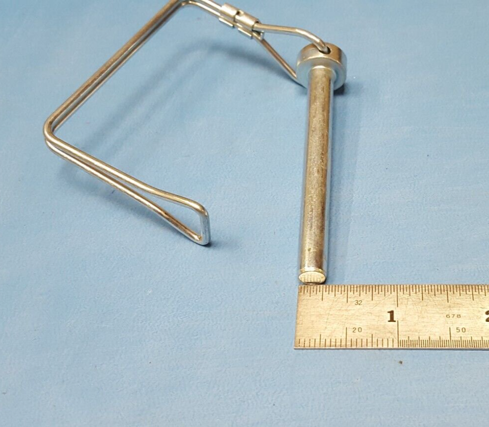 (4 PCs) 1/4 " X 2 ",Hitch Pin Wire Lock ,CANOPY PTO PINS, PTO Pin Shaft ...