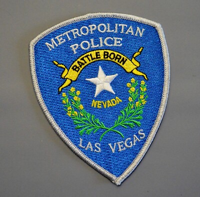 Las Vegas Nevada Metropolitan Police Patch #3 ++ Mint NV | eBay