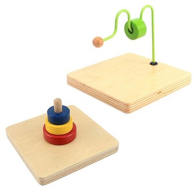 Montessori Horizontal Dowel Preschool Learning Material Early Childhood ...