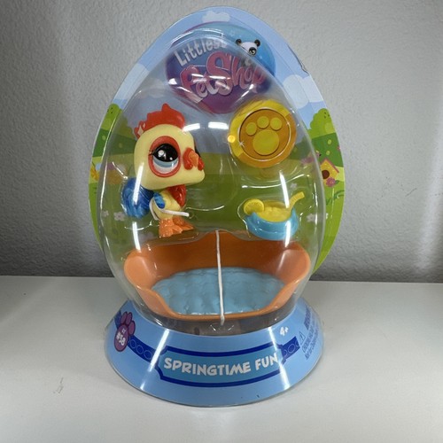 LITTLEST PET SHOP - SPRINGTIME FUN - EASTER - ROOSTER CHICKEN #58 ...
