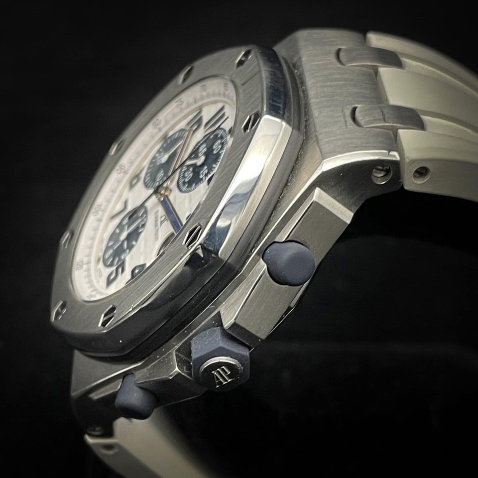 Audemars Piguet Royal Oak Offshore Navy Blue Chronograph Steel 26170ST ...