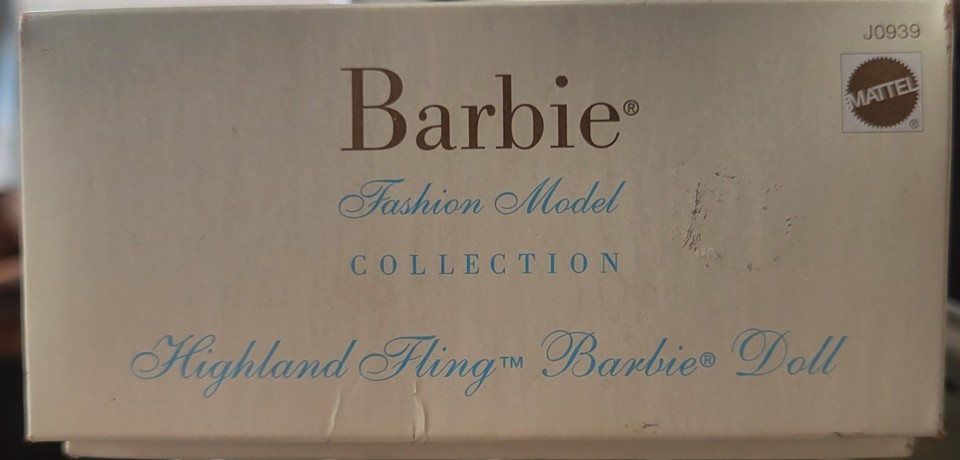 Barbie Fashion Model HIGHLAND FLING Gold Label Silkstone Doll 2005 NIB ...