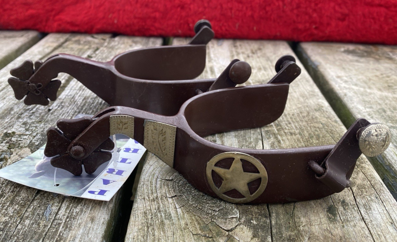 Partrade/Metalab Ranger Star ABR Western spurs | eBay