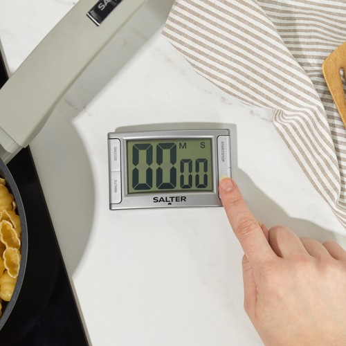 Salter Digital Kitchen Timer Large Display Easy To Use Count Up/Down ...