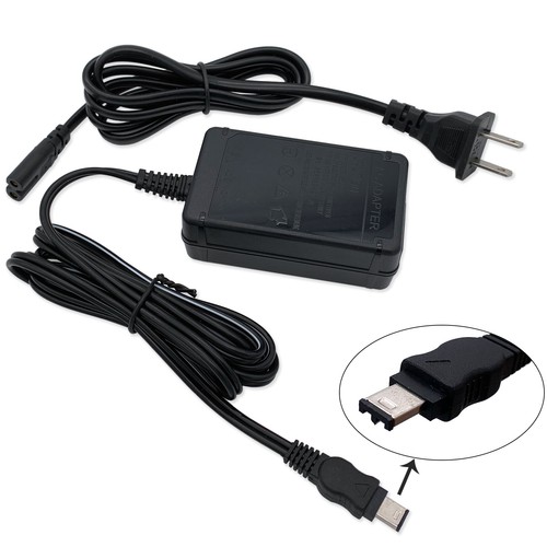 AC Power Adapter Charger Cord For Sony HandyCam DCR-HC14E DCR-DVD201 ...